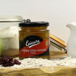Epicure Stem Ginger in Syrup 225g | Bakers & Larners of Holt