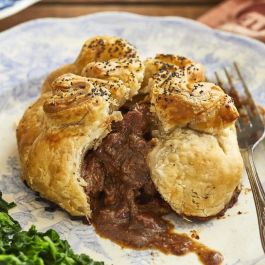 Fieldfare Steak & Stilton Puff Pastry Pie | Bakers & Larners of Holt