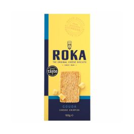 Roka Gouda Cheese Crispies 100g | Bakers & Larners of Holt