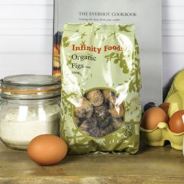 Infinity Foods Organic Dried Figs 500g | Bakers & Larners of Holt