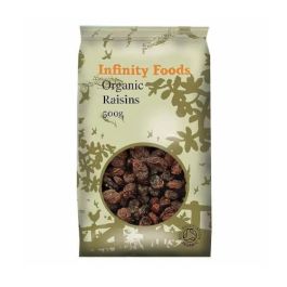Infinity Foods Organic Dried Sultanas 500g | Bakers & Larners of Holt