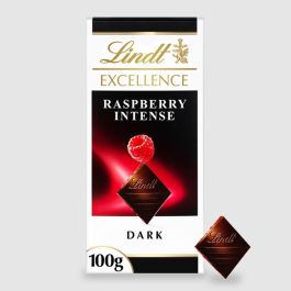 Lindt Excellence Raspberry Bar 100g | Bakers & Larners of Holt