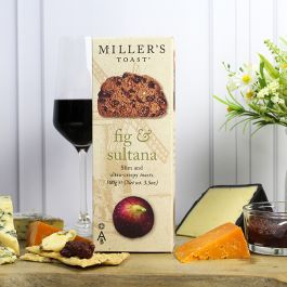 Miller's Toast Fig & Sultana 100g | Bakers & Larners of Holt