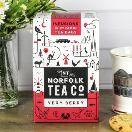 Norfolk Tea Co. - Very Berry Tea (15 Biodegradable Pyramids) | Bakers ...