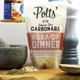Potts Sauce for Carbonara 350g | Bakers & Larners of Holt