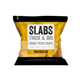 Slabs Pan Fried Egg Crisps 80g | Bakers & Larners of Holt