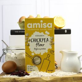 Amisa Organic Chick Pea Flour 400g | Bakers & Larners of Holt