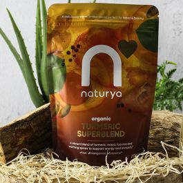 Naturya Organic Turmeric Superblend 250g | Bakers & Larners of Holt