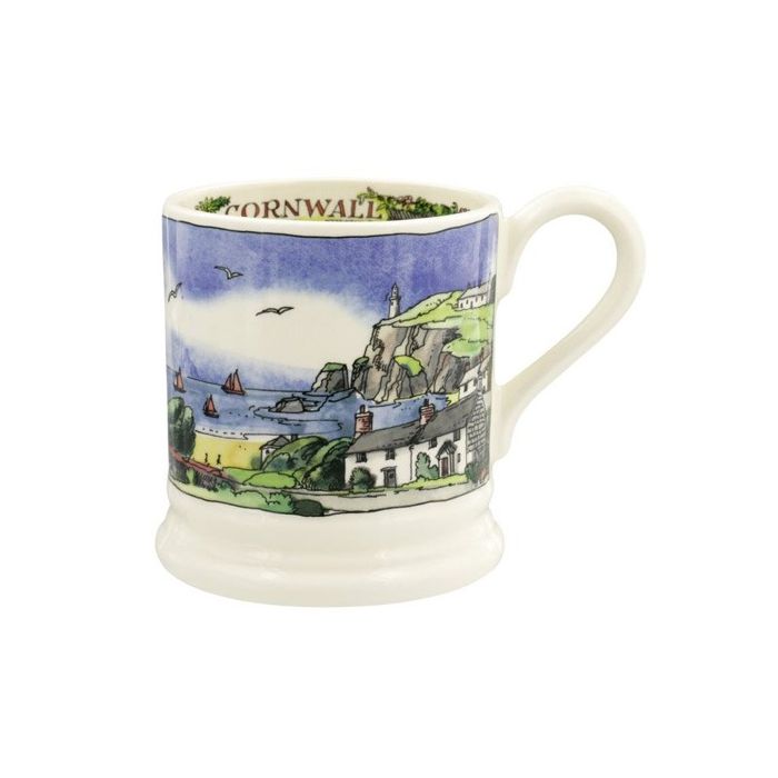 Emma Bridgewater Landscapes Of Dreams Cornish Beaches 1/2 Pint Mug ...