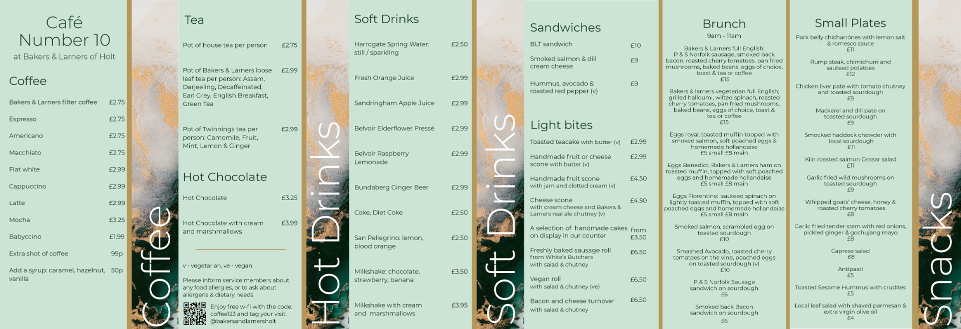 Restaurant | Bakers & Larners of Holt